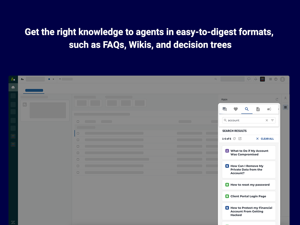 Shelf for Chat App Integration with Zendesk Chat